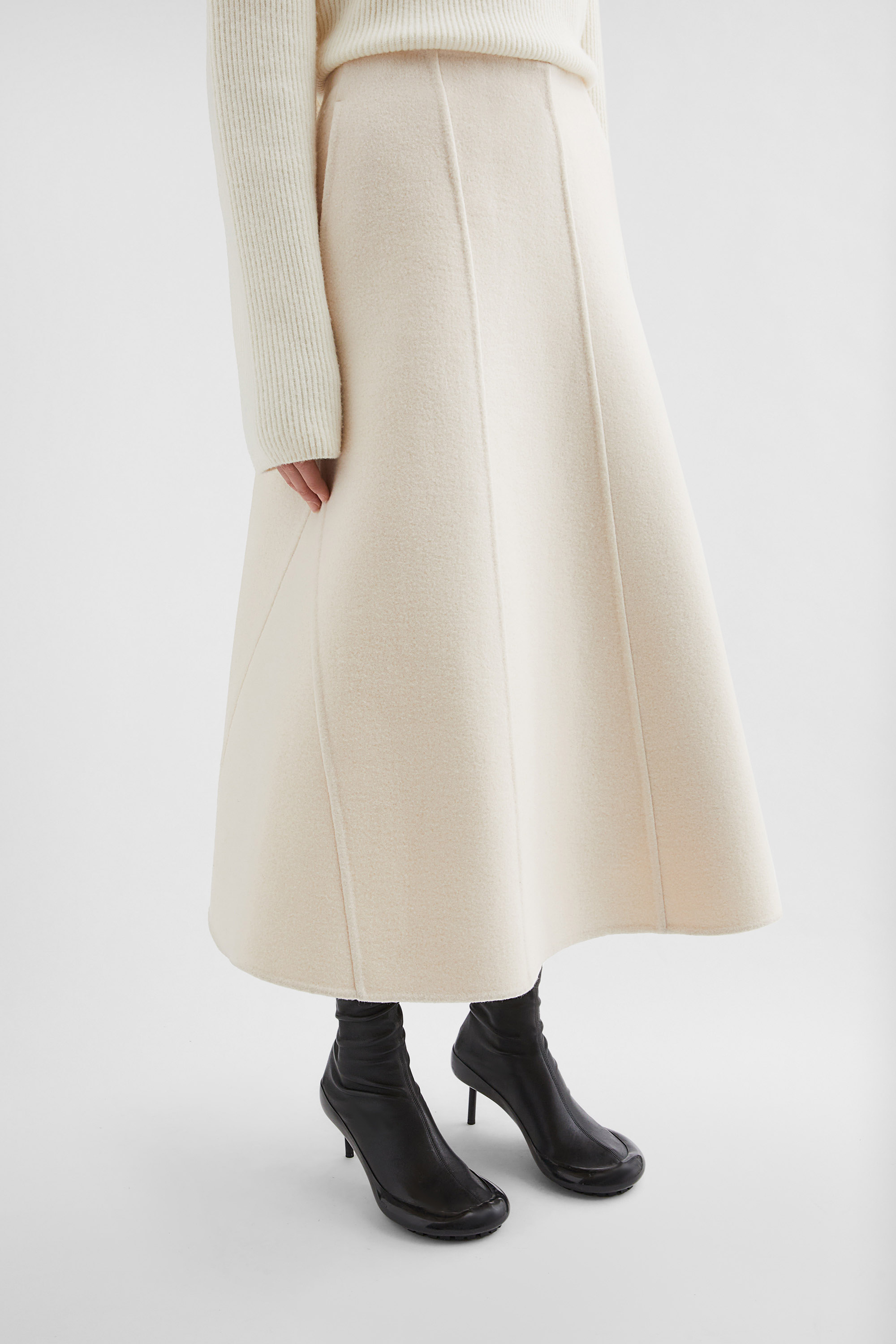 Rock aus Wolle Damen | Jil Sander Offizieller Online-Shop