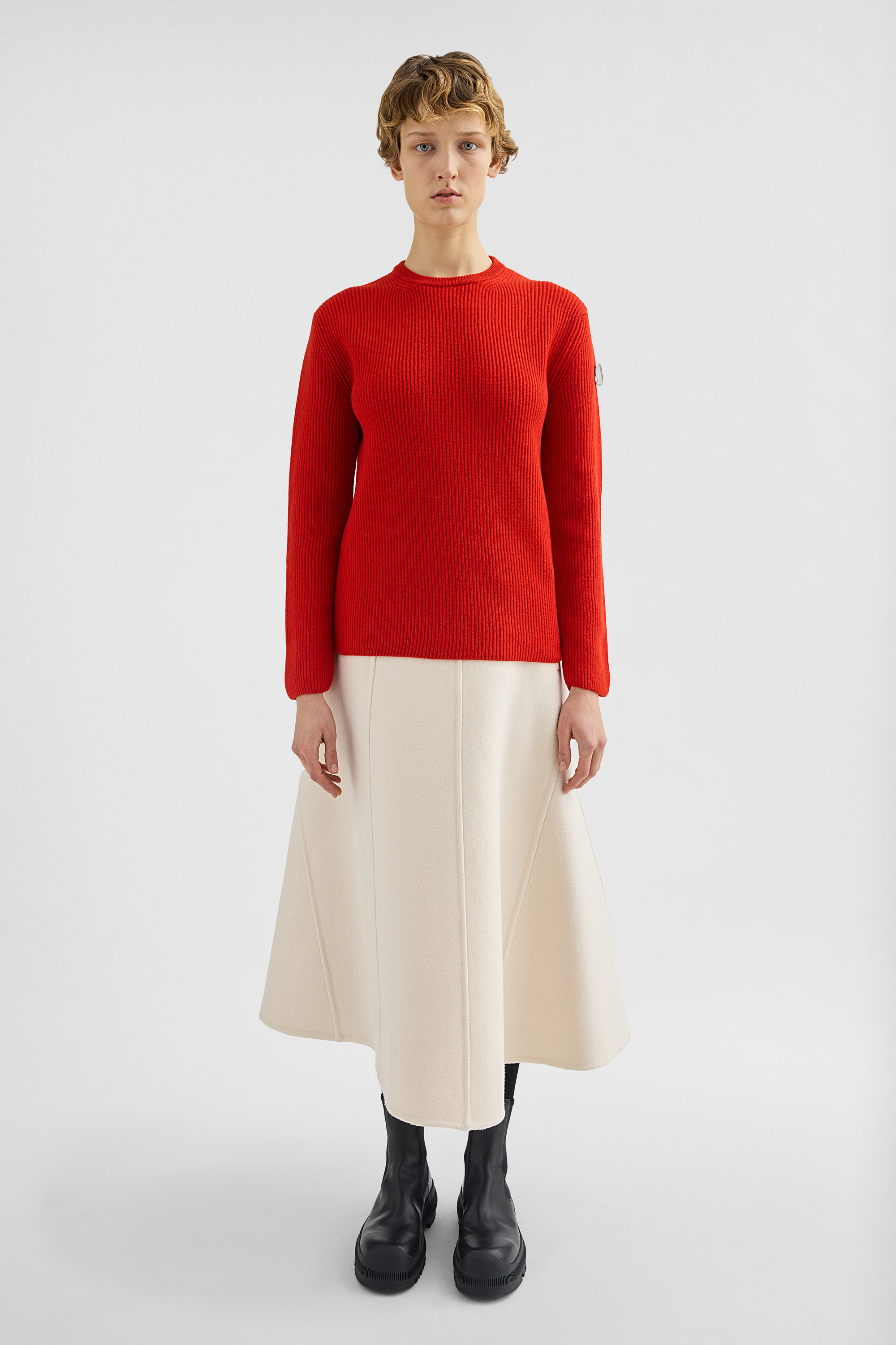Wool Crew-Neck Sweater Woman | Jil Sander Official Online Store